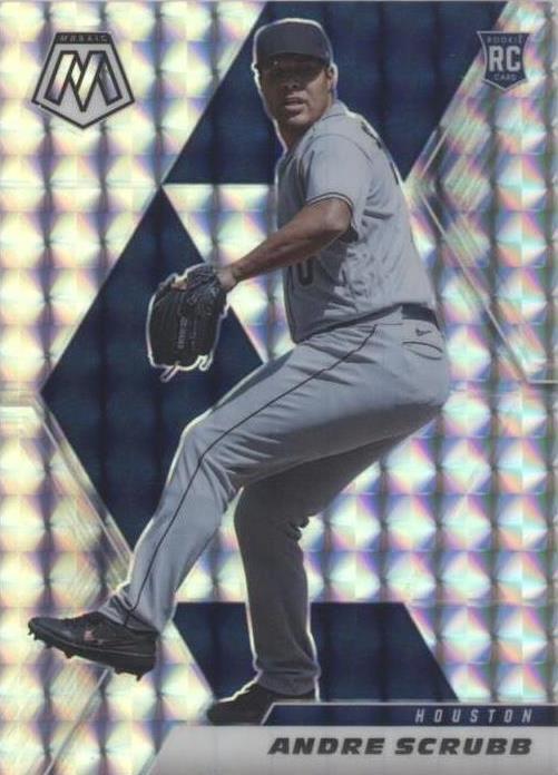 2021 Panini Mosaic - Rookie Variation Andre Scrubb #RV-99 Choice Mosaic ...