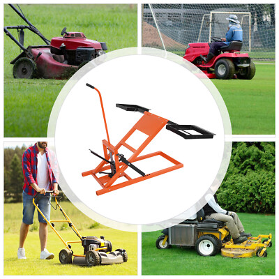 Easy Lawn Mower Lift for Riding Tractors 500 Lbs Capacity Lawn Tractor ...