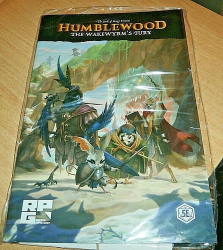 Free RPG Day 2020 Humblewood: The Wakewyrm's Fury 5E Adventure | eBay