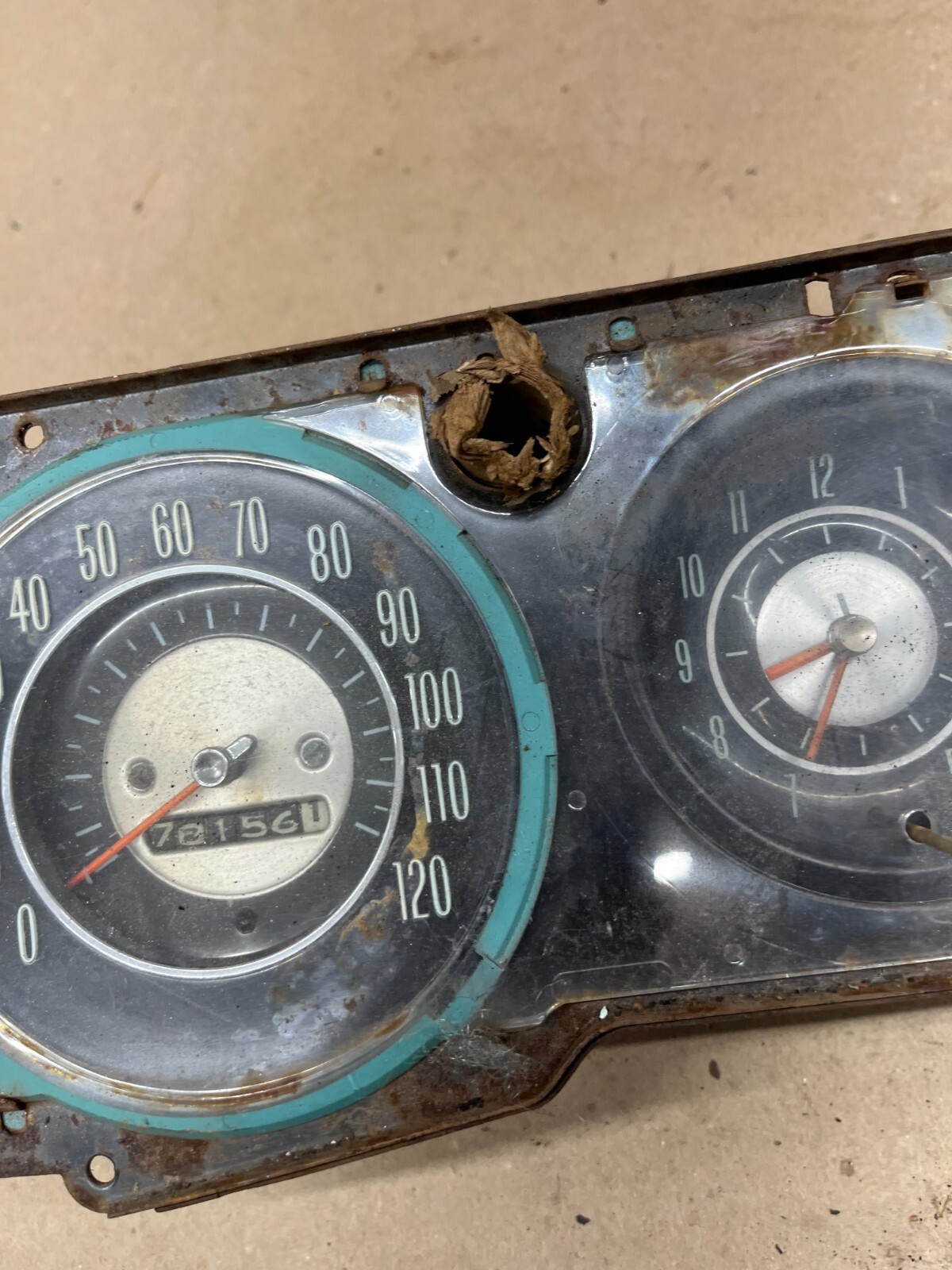 1964 1965 64 65 CHEVELLE MALIBU EL CAMINO SPEEDOMETER DASH GAUGES CLOCK ...