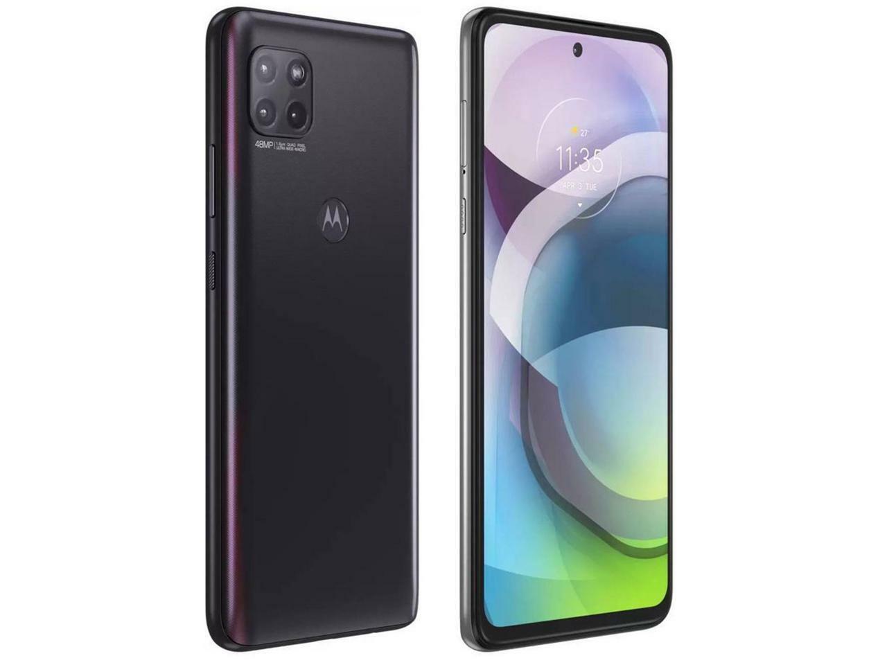 Motorola One 5G Ace - 128GB - Frosted Silver (Unlocked) (Single SIM ...