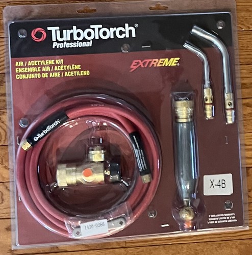 TurboTorch Extreme X-4B Torch Kit, Air Acetylene Kit. New! | eBay