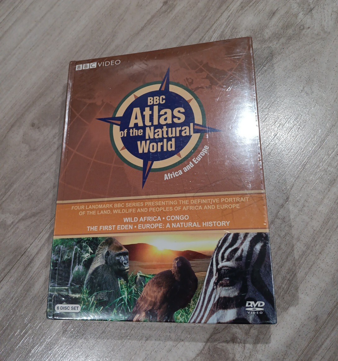 BBC Atlas of the Natural World - Africa/Europe (DVD, 2007, 6-Disc Set ...
