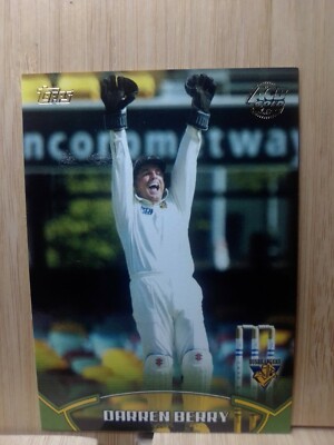 DARREN BERRY🏆2002 #61 Topps ACB Cricket Card🏆FREE POST | eBay