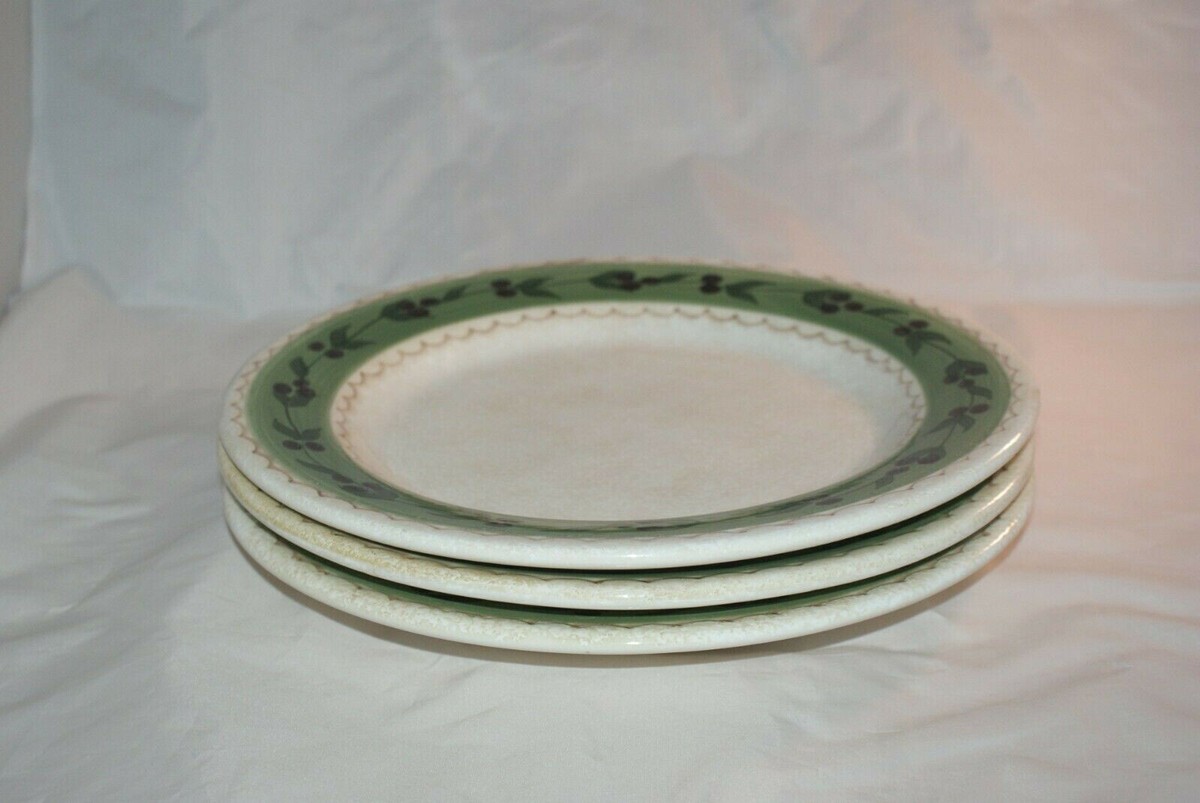 Oneida Oliveto Handpainted Olives On Vine 10 7/8 Oneida Oliveto Handpainted Olives On Vine 10 7/8