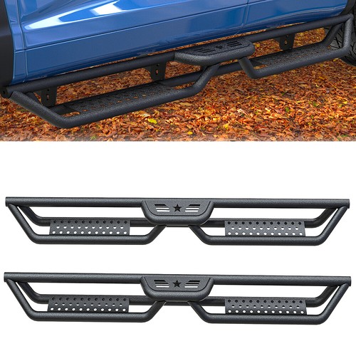 Running Boards for 2007-2018 Jeep Wrangler JK JKU Unlimited 4 Door Side ...