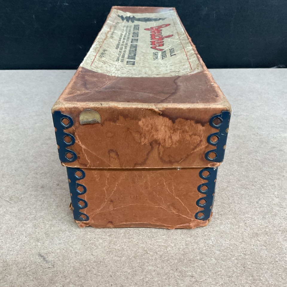 Vintage Boucher Scale Model Ships Puritan Machine Carved Hull Scale ...