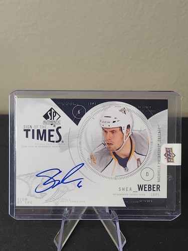 Shea Weber 2010 SP Authentic Sign Of The Times | eBay