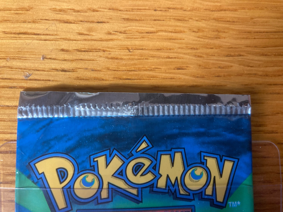 Pokemon TCG 1999 WOTC Base Set Art Set of 3 Vintage EMPTY Booster Packs ...