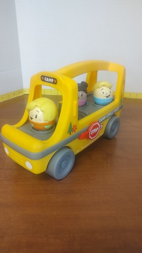 Little Tikes Toddle Tots Camp Tottle School Bus Playset | eBay