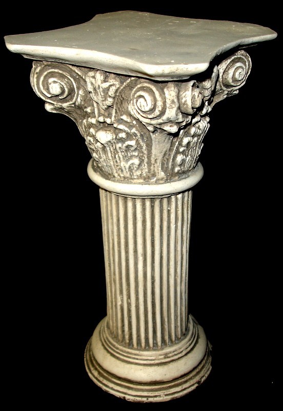 Corinthian Greek Column Roman Art Pedestal Riser Statue | eBay
