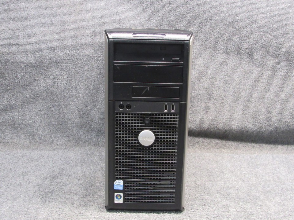 Dell Optiplex 330 PC Tower Intel Pentium Dual Core E2220 2.4GHz 1GB RAM ...