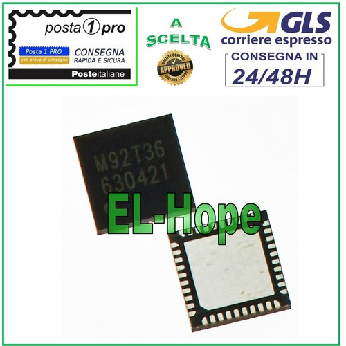 CHIP M92T36 POWER CONTROL IC CHARGING DI CARICA RICARICA NINTENDO ...
