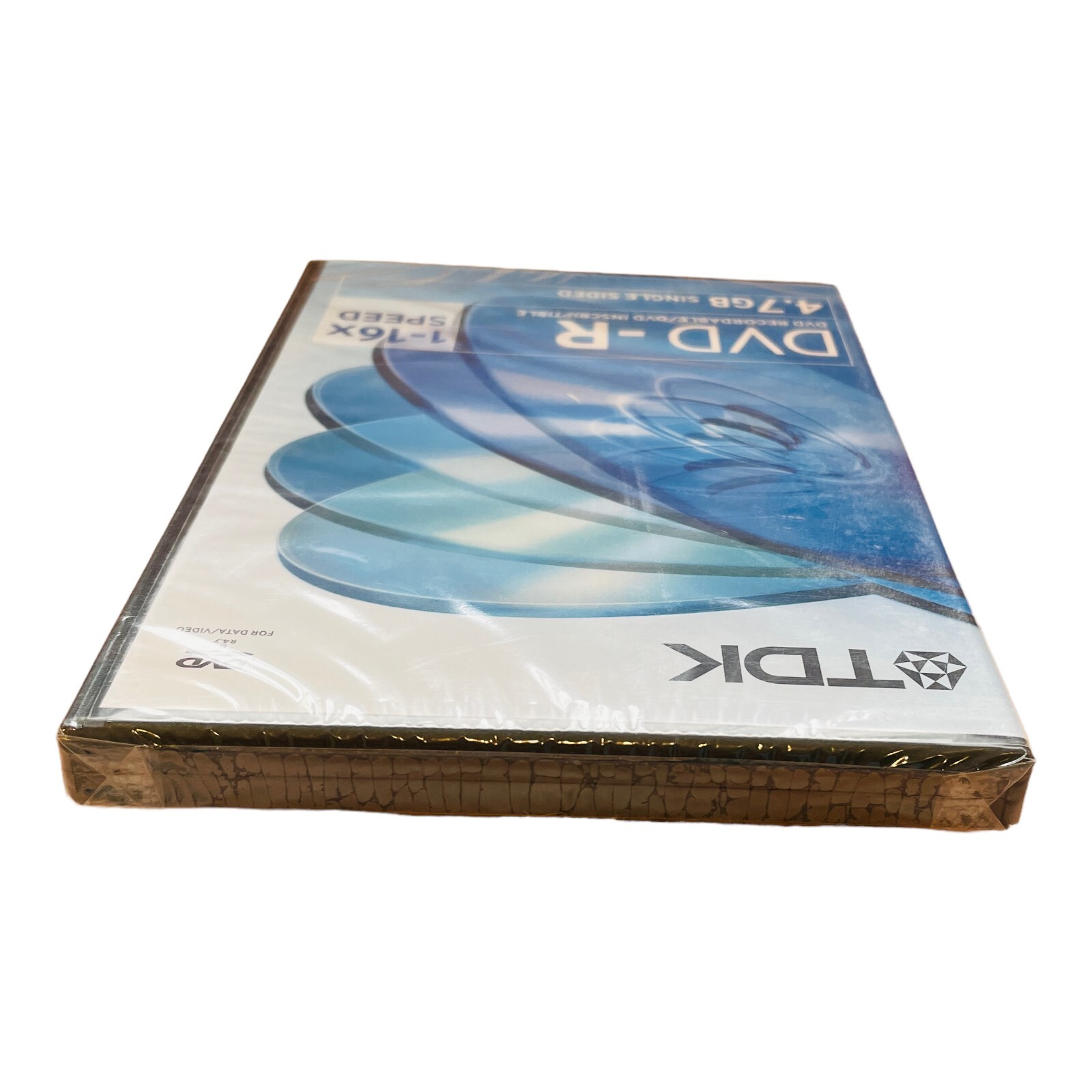TDK DVD-R Sealed Blank Recordable Disc 4.7GB 1-16x Singled Sided Data ...