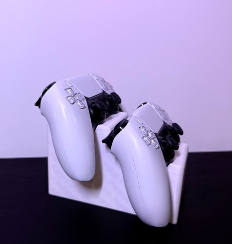 Double Ps5 Controller Holder Stand - Modern Gaming Organizer | eBay