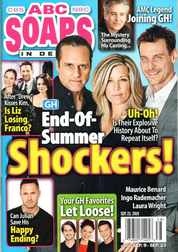 ABC Soaps In Depth September 23 2019 Maurice Benard Laura Wright Ingo ...