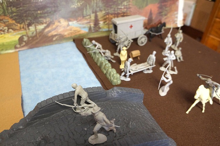 VINTAGE MARX 1960s CIVIL WAR PLAYSET PIECES | eBay