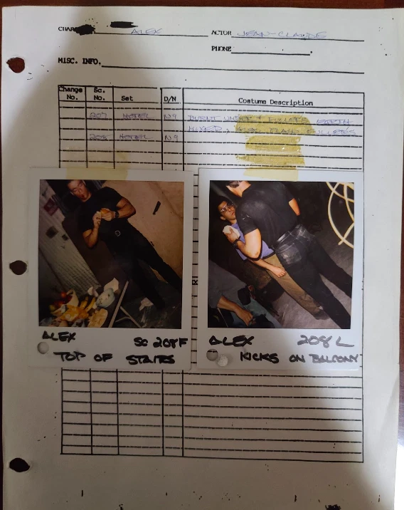 Makeup Continuity Sheet | Saubhaya Makeup