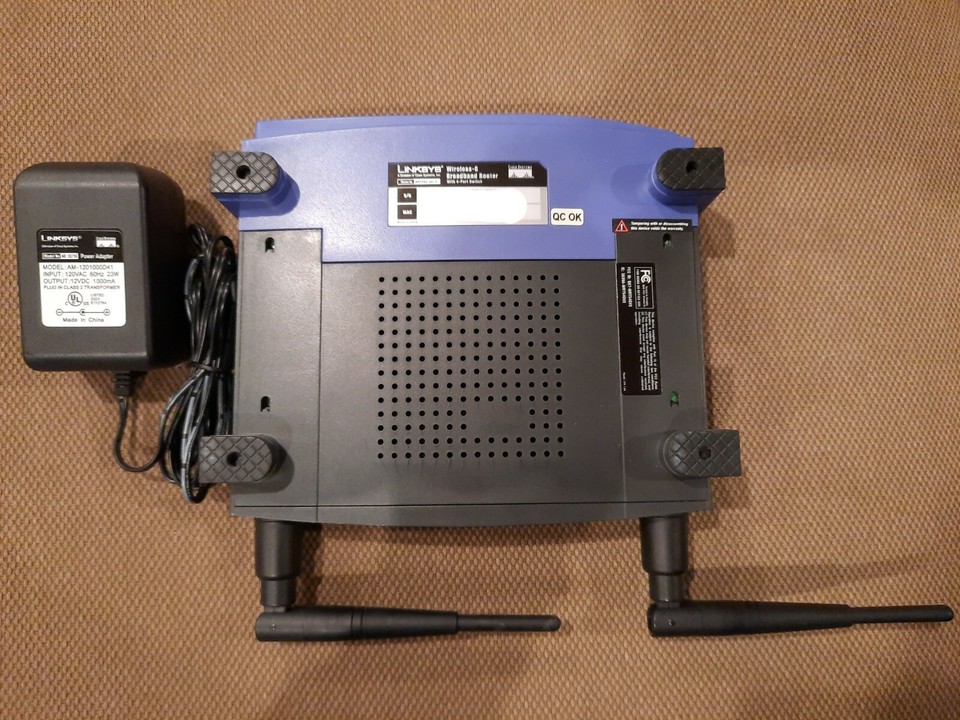 Linksys WRT54G 2.4 GHZ 4-Port Wireless G Broadband Router V2 | eBay