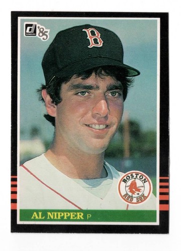 1985 Donruss Al Nipper Boston Red Sox #614 Excellent | eBay