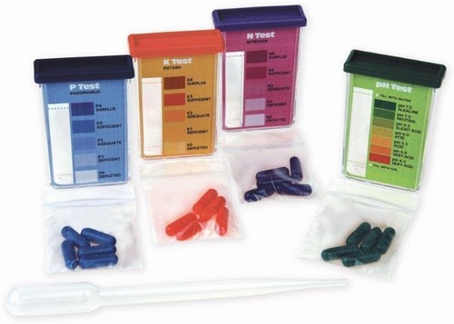 Soil Test Kit for Gardens,quickly measures soil pH acidity and garden ...