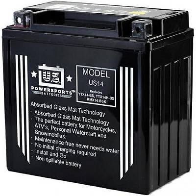 US POWERSPORTS BATTERY FOR Royal Enfield Continental 650 GT EFI Twin ...