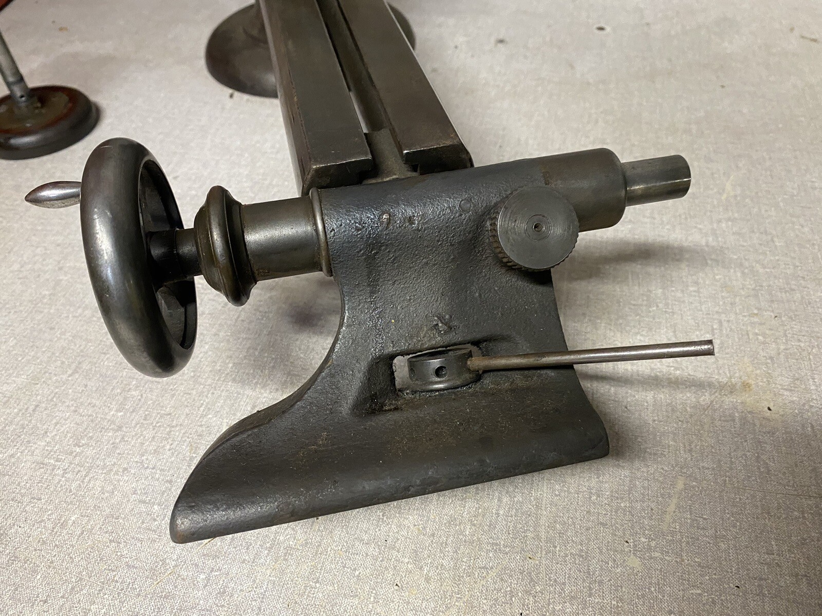 Vintage Elgin Watch factory WATCHMAKERS LATHE With Collet Closer Bar ...