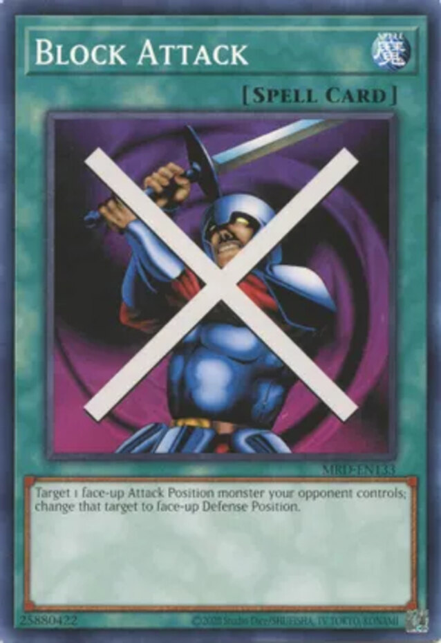 Block Attack - MRD-EN133 - Common - Unlimited 25th Anniversary Edition x1 - Near | eBay