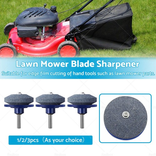 Lawn Mower Blade Sharpener Rotary Stone Grindstone Sharpening Drill ...
