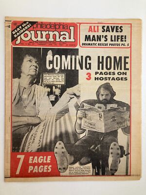 Philadelphia Journal Tabloid January 20 1981 Vol 4 #37 NFL Eagles John ...