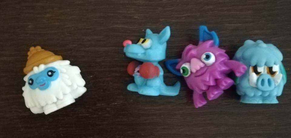 Moshi monsters bundle - 43 moshies (some ultra rare) 4 large figures ...