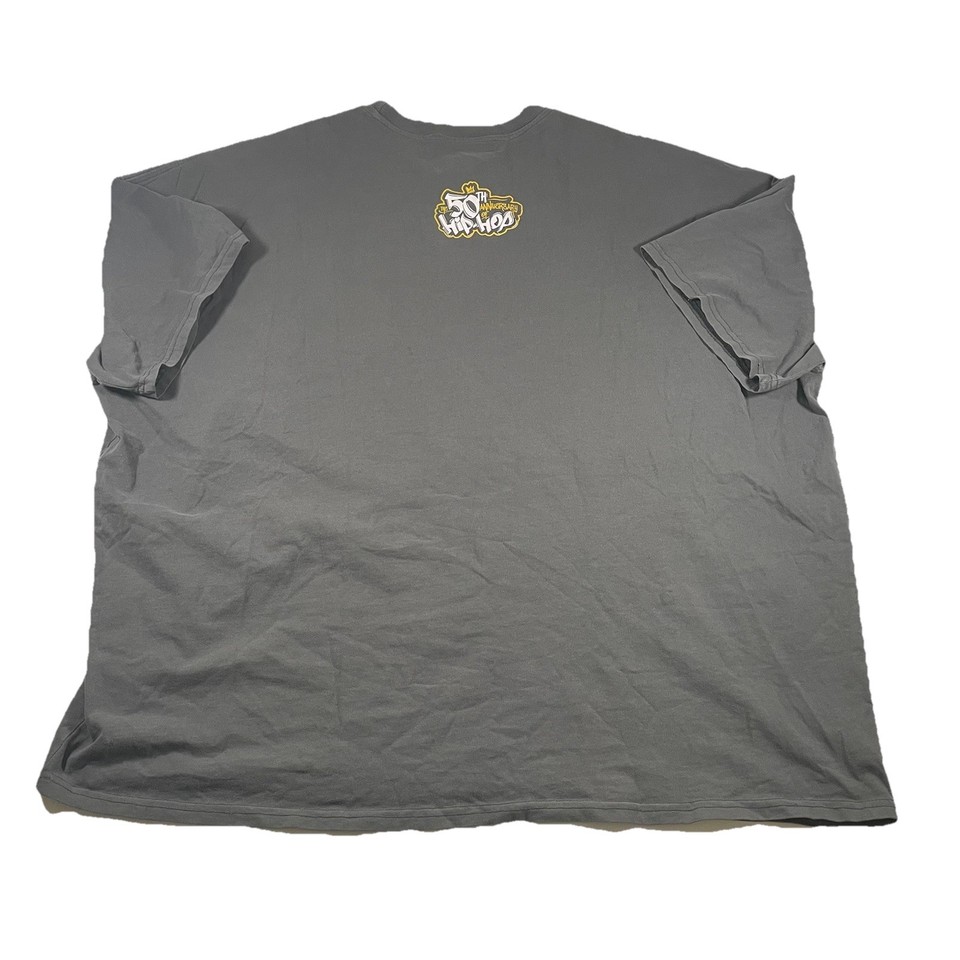 Method Man 50th Anniversary Hip Hop T Shirt 3XL Wu Tang Clan Tical Logo ...