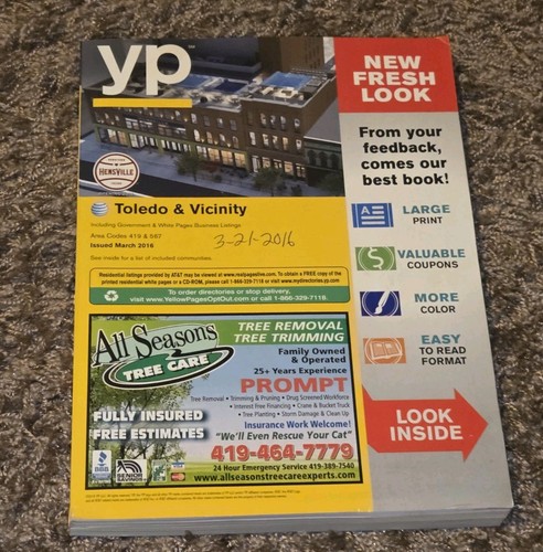 TOLEDO OHIO 2016 CITY DIRECTORY Address number TELEPHONE PHONE BOOK ...