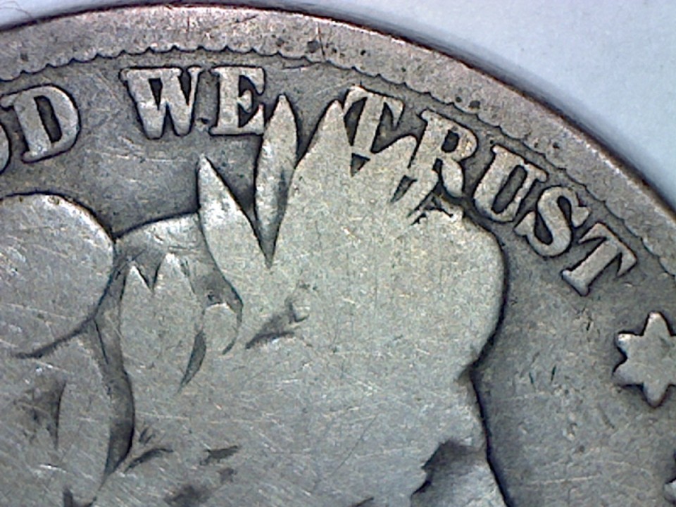 1913-D BARBER HALF DOLLAR SOME LETTERS SHOW IN LIBERTY LOT A | eBay