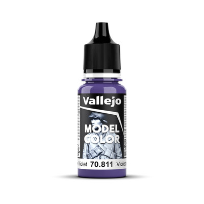 Vallejo Model Colour #051 - Blue Violet - 18 ml Matt Acrylic Paint ...