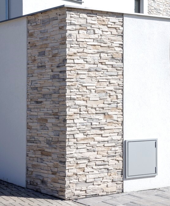 Stacked Stone Cladding - Grenada Frost - Interior/Exterior Stone Veneer ...