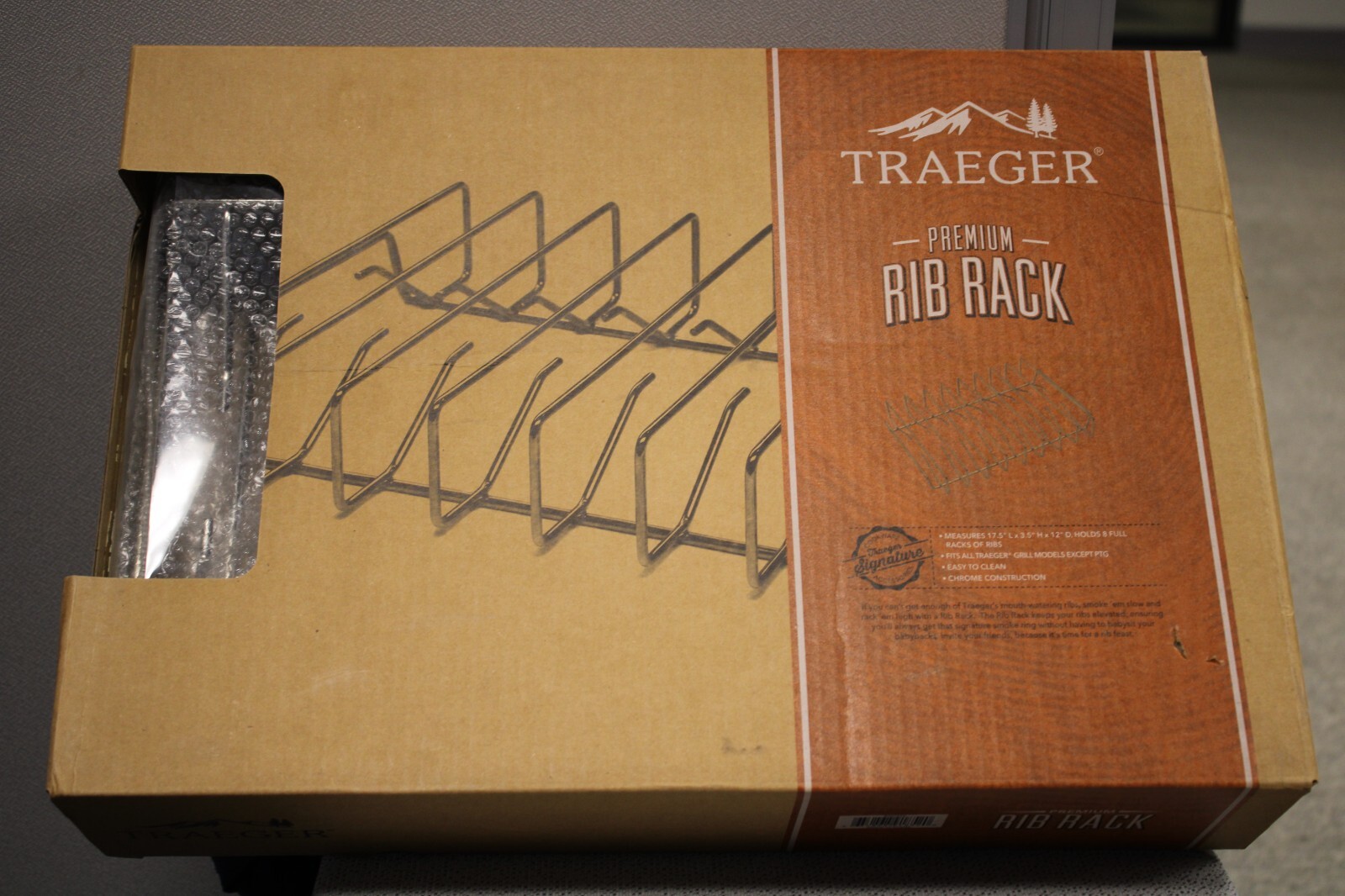 Traeger Grills BBQ Rib Rack (BAC354), Chrome | eBay