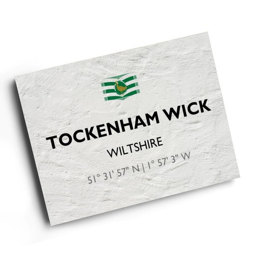 A4 PRINT - Tockenham Wick, Wiltshire - Lat/Long SU0381 | eBay Australia