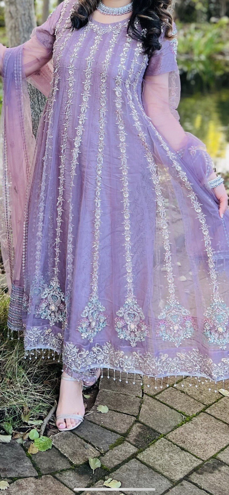 Fairytale Frock Maxi Pakistani Asian Indian Dress - Gem