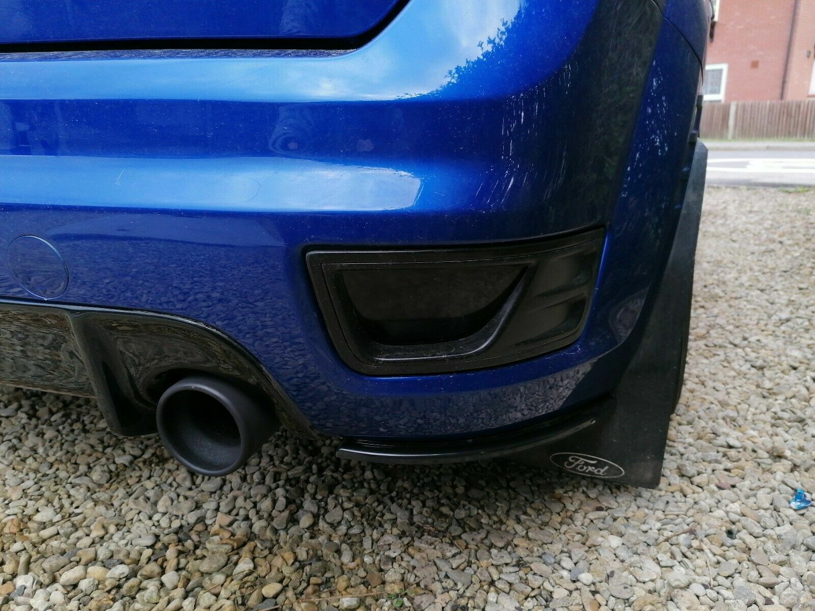 Ford Focus MK2 ST rear bumper corner spoilers - splitters + fixings ...