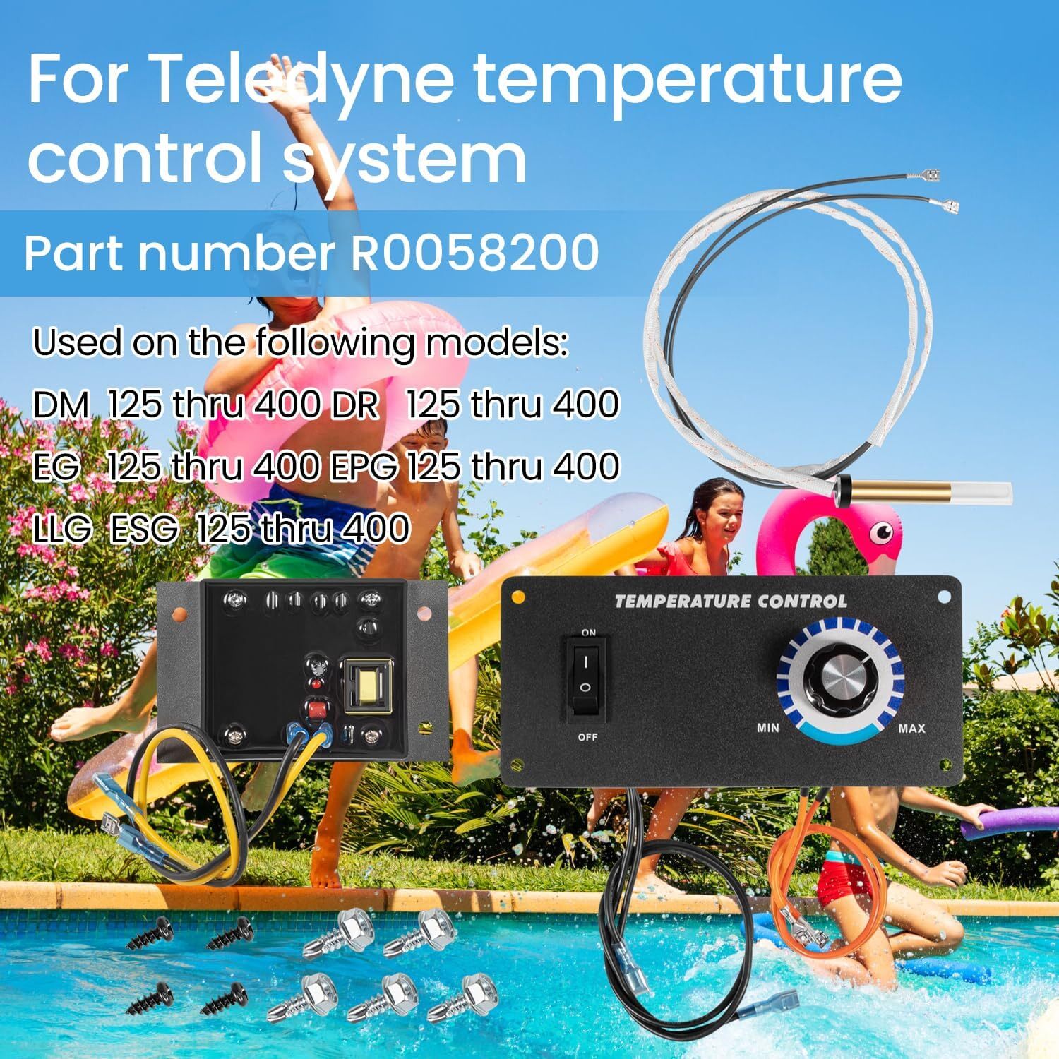 R0058200 Teledyne Laars Temperature Control Assembly for Zodiac Jandy Pool | eBay