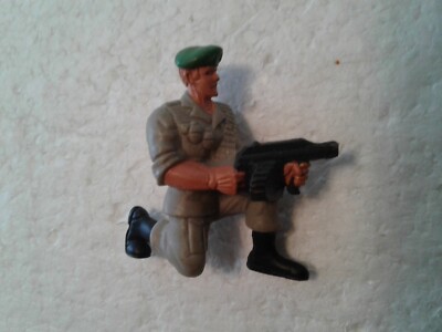GUTS Green Beret Commando Trooper Toy Soldier Machine Gun 1980s Vintage ...