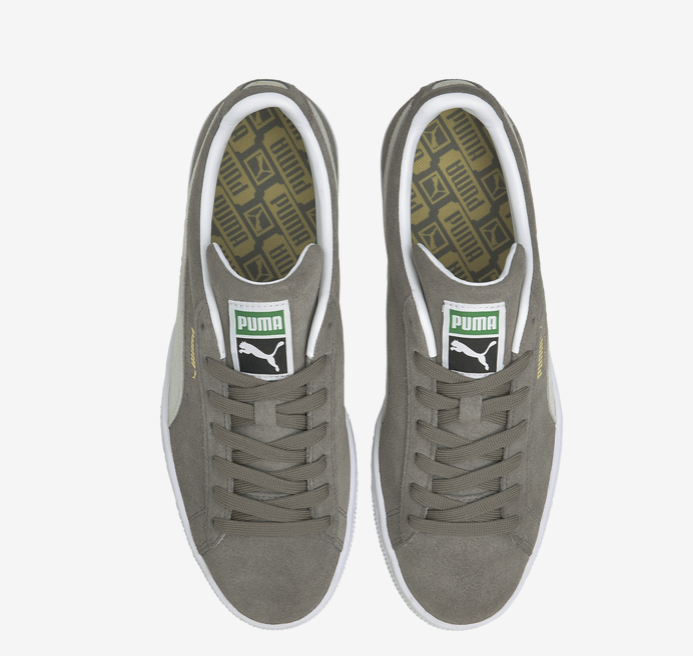 PUMA Suede Classic White Grey 37491507 Men's 7.5-13 Classic NEW | eBay