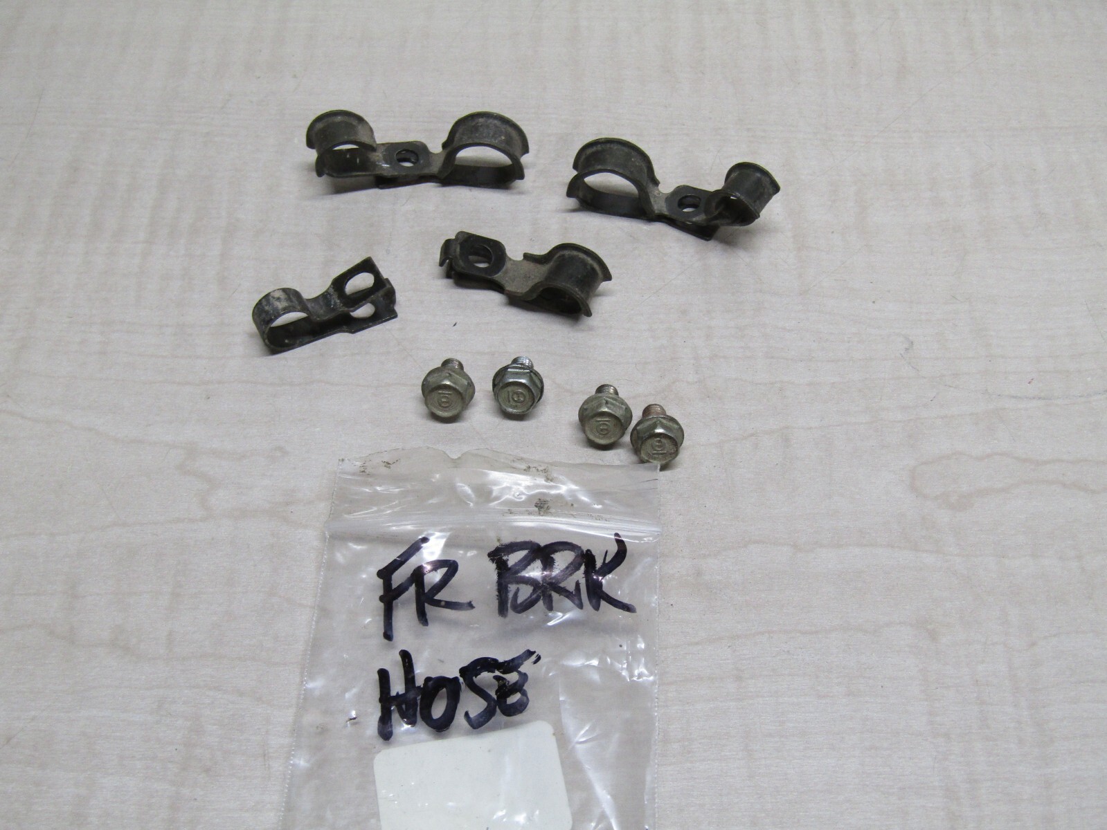 1986-1989 HONDA TRX350D FOURTRAX FOREMAN 4X4 FRONT BRAKE HOSE PIPE ...