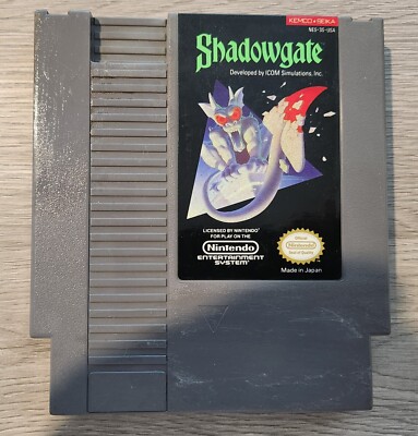 Shadowgate (Nintendo Entertainment System, 1989) 44499000059| eBay