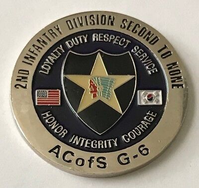 ARMY ACofS G6 Cyber Center 2nd Infantry 122 Signal Bn Div KOREA DCOR ...
