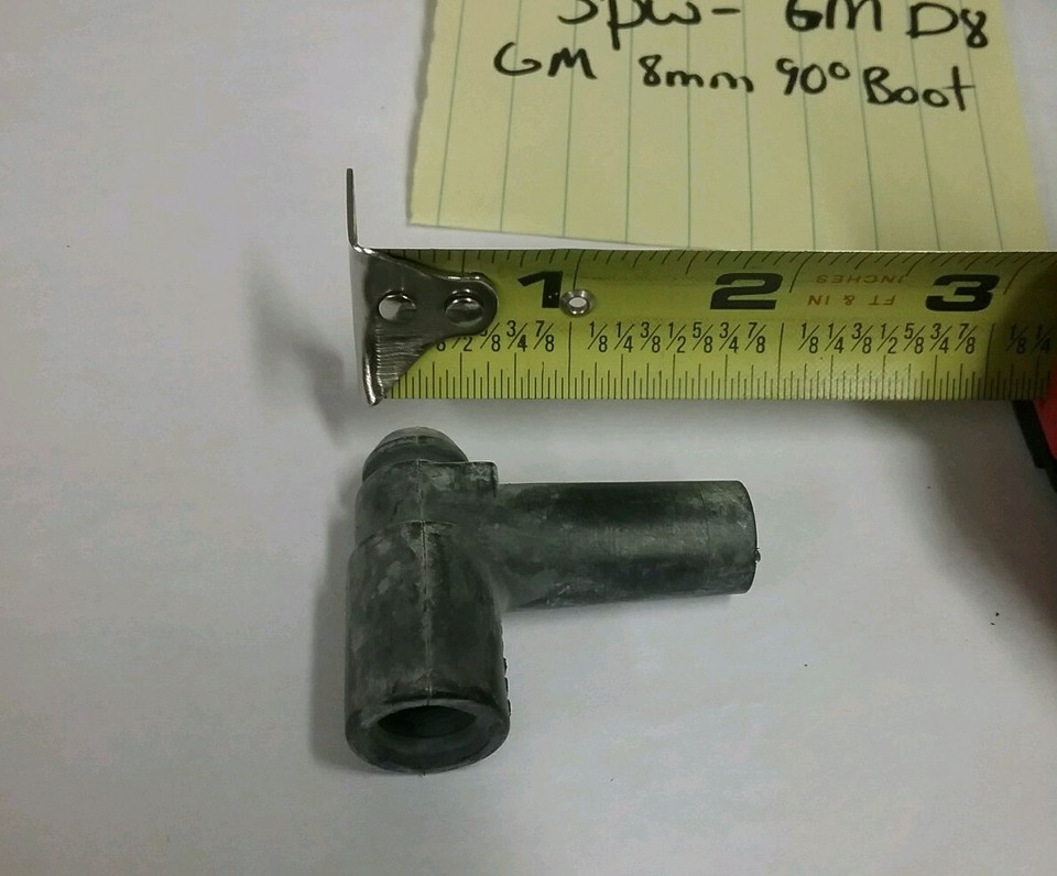 New Serv-a-lite GM 8mm 90° Neoprene Distributor Boot SPW-GMD8 | eBay