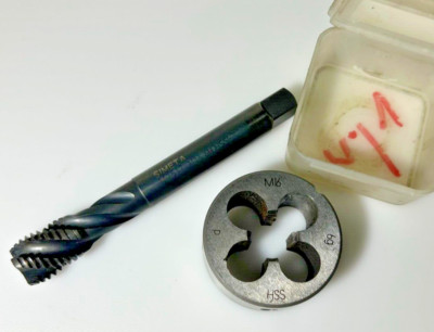 Satz Gewinde Bohrer & Schneideisen M16-6g/6H | eBay.de