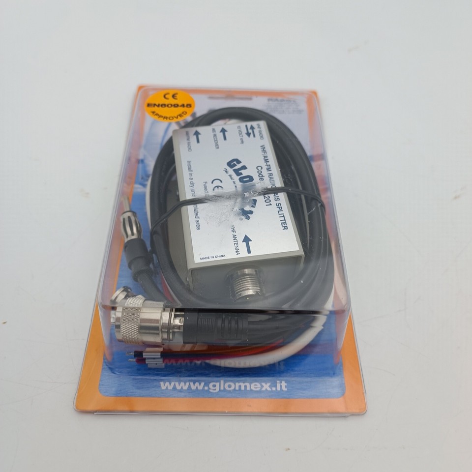 Glomex Splitter VHF AM/FM AIS RA201 Radio EN60945 Brand NEW WARRANTY | eBay