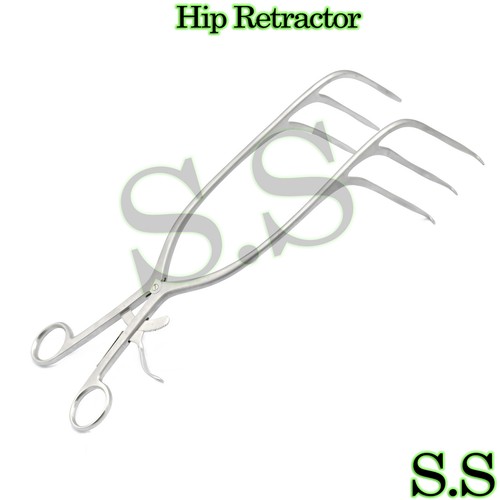 Viper or Total Hip Retractor 3x3 Blades 3" Orthopedic & Spine ...